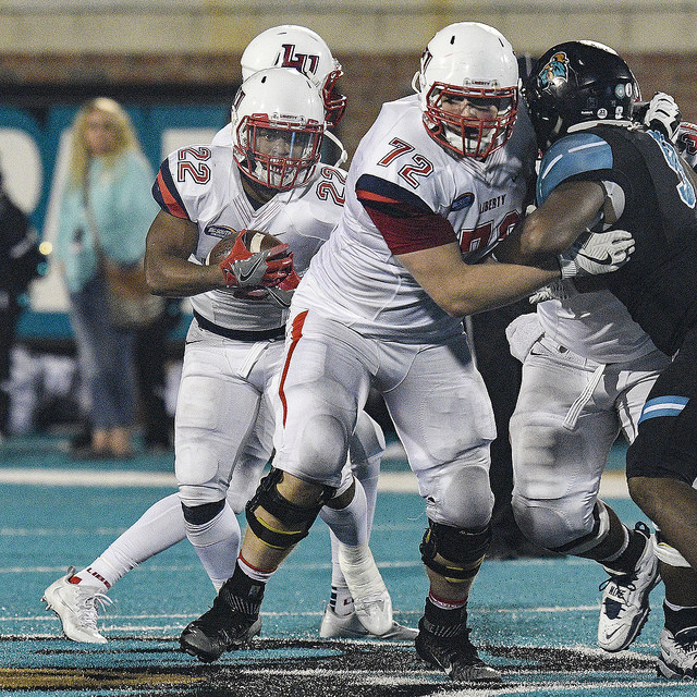 Photos – Football @ Coastal | A Sea of Red