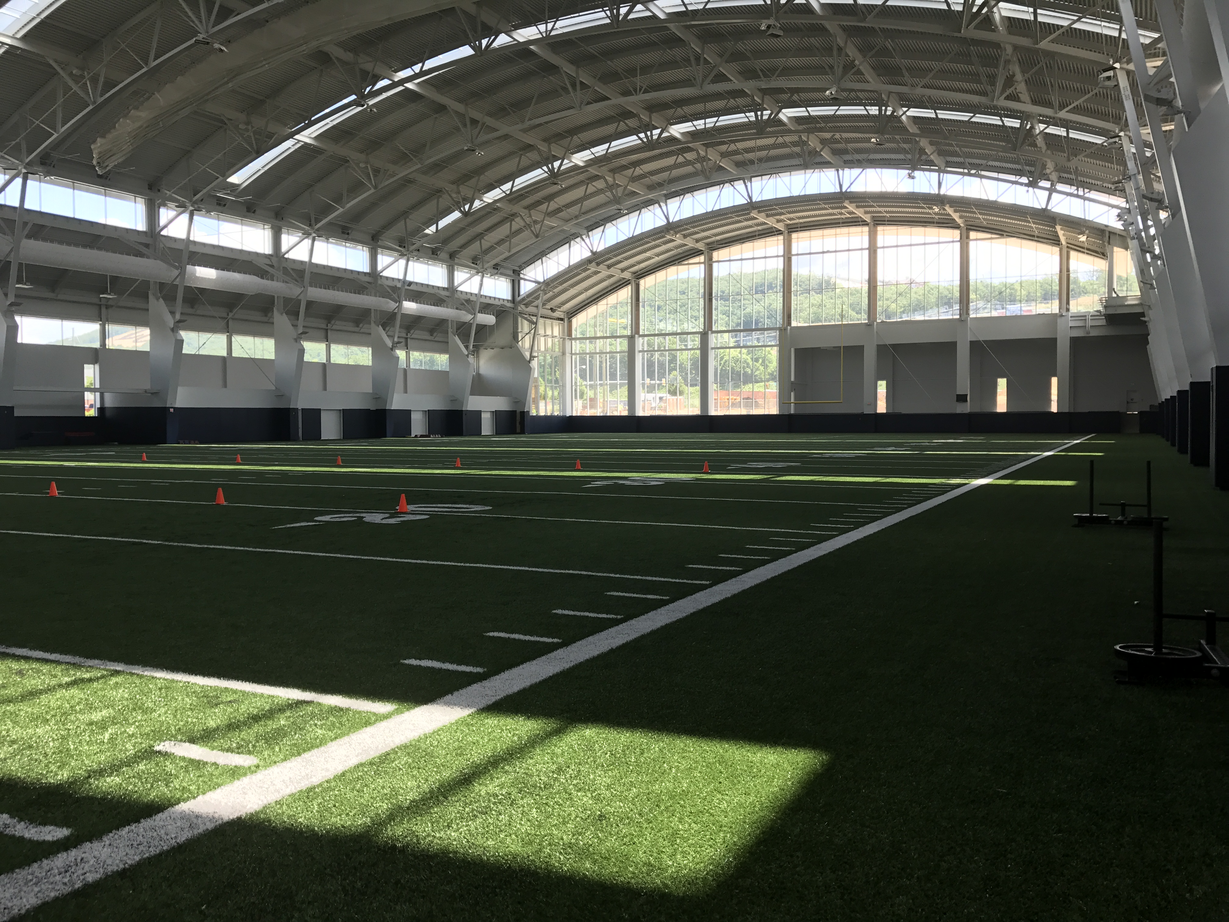 Sneak Peek of Indoor Practice Facility | A Sea of Red