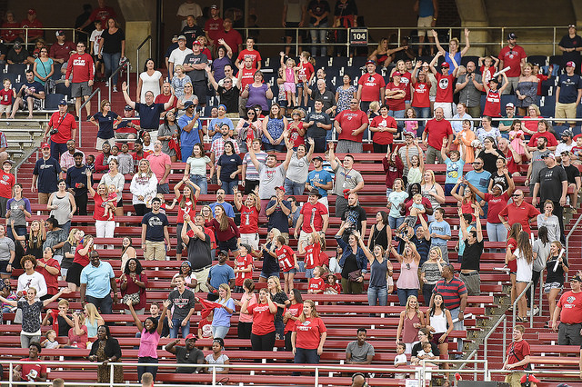 Photo Gallery – Flames Fan Fest | A Sea of Red