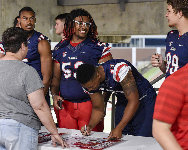 Photo Gallery – Flames Fan Fest | A Sea of Red