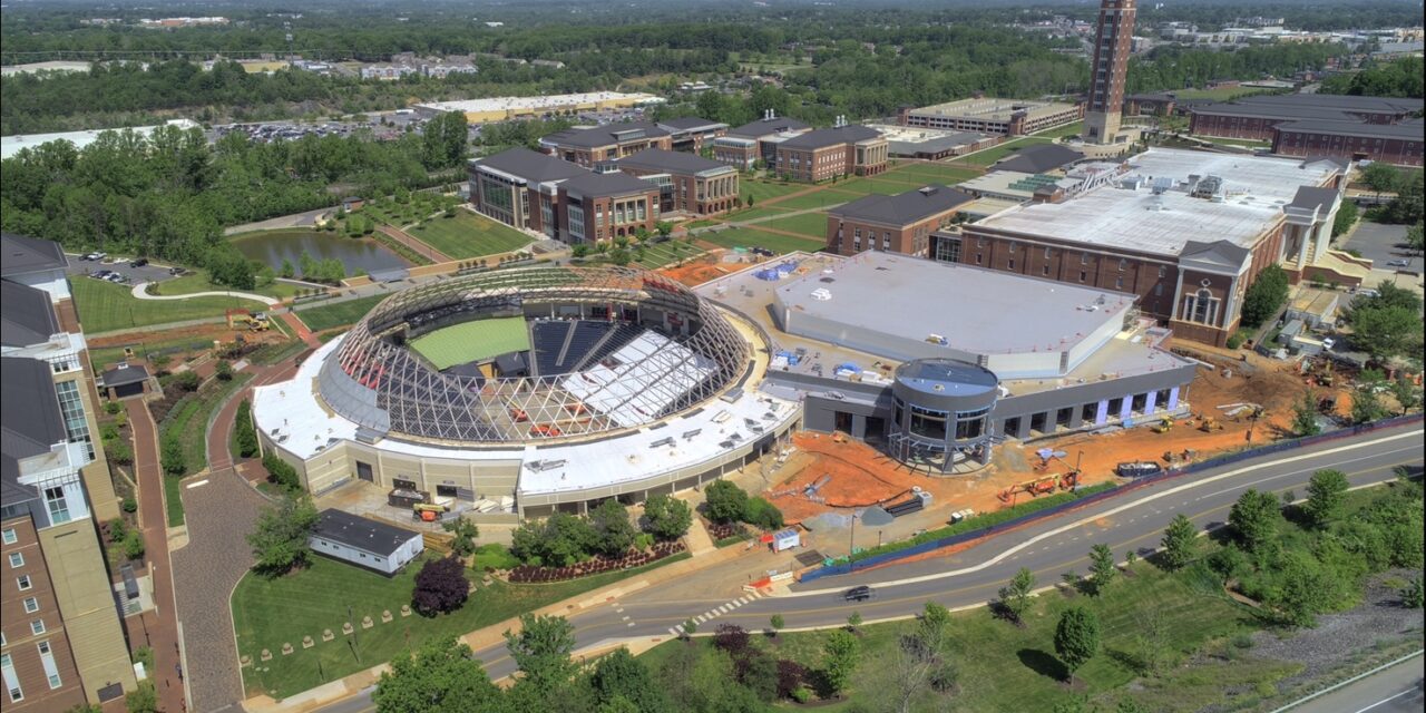VIDEO & PHOTO: Liberty Arena | A Sea of Red