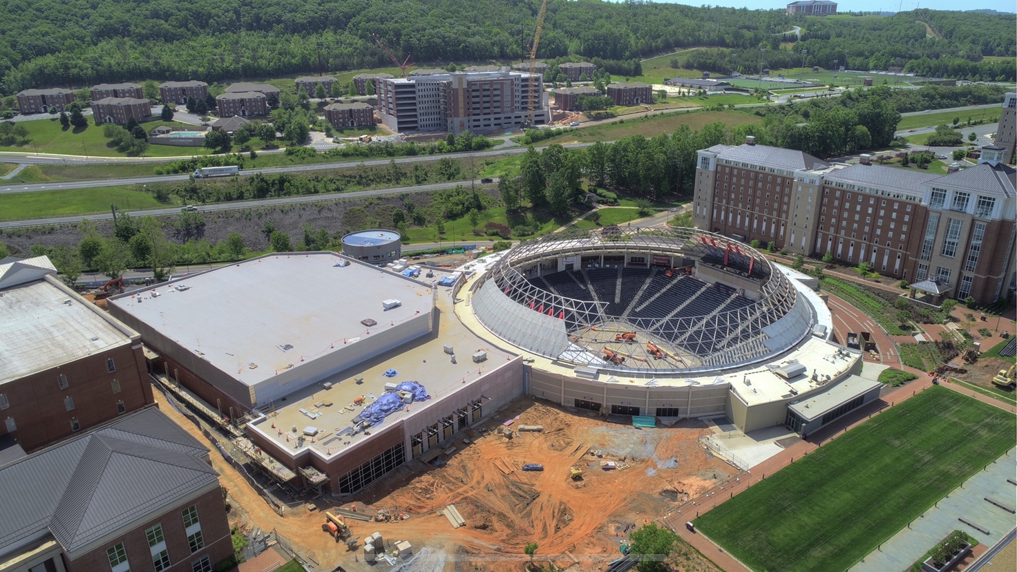 VIDEO & PHOTO: Liberty Arena | A Sea of Red