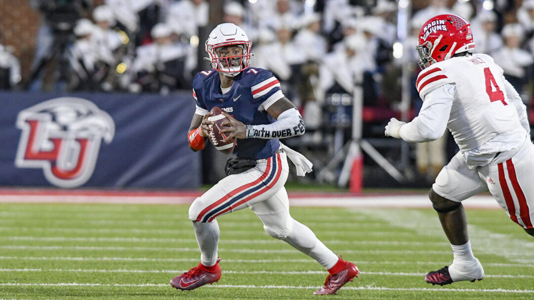 Malik Willis Liberty Career In Photos | A Sea of Red