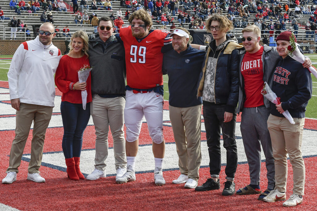 Photo Gallery – Football Senior Day 2021 | A Sea of Red
