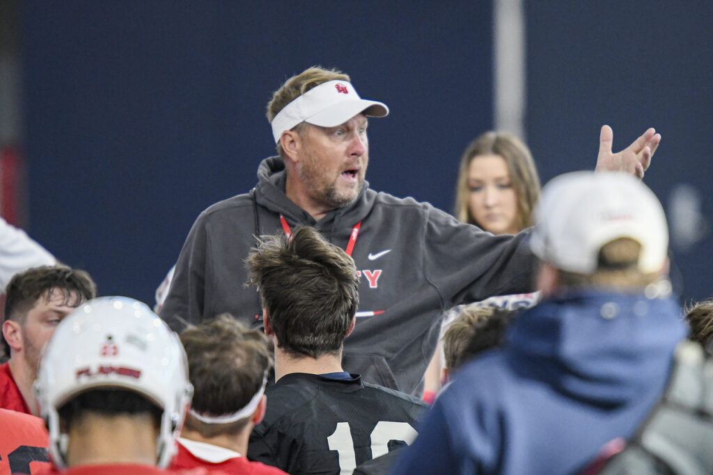 Photos – Liberty football opens spring practice | A Sea of Red