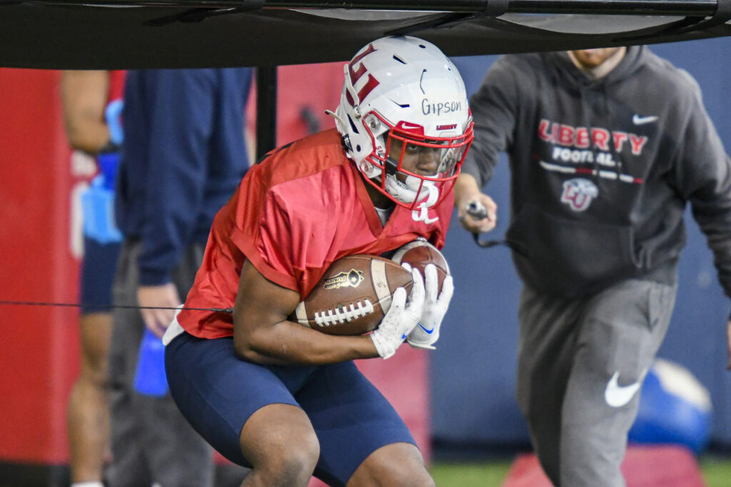 Photos – Liberty football opens spring practice | A Sea of Red