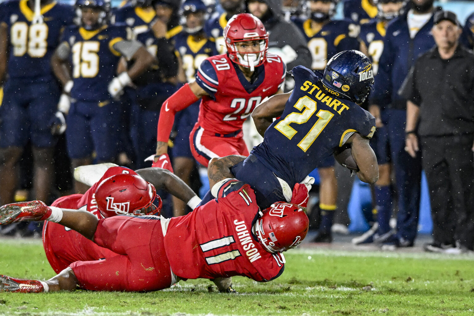 Photo Gallery – Football in Boca Raton Bowl | A Sea of Red