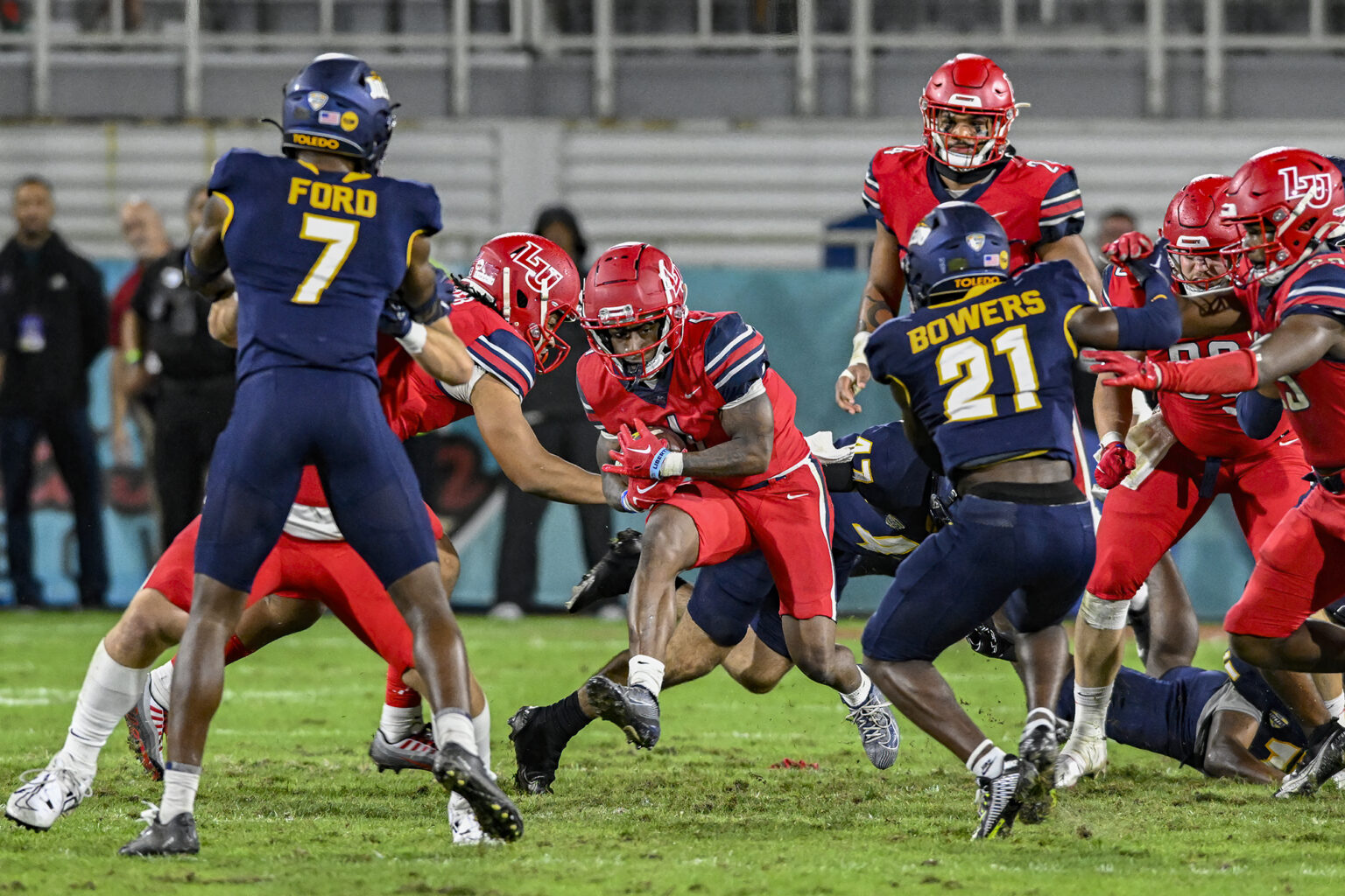 Photo Gallery – Football in Boca Raton Bowl | A Sea of Red