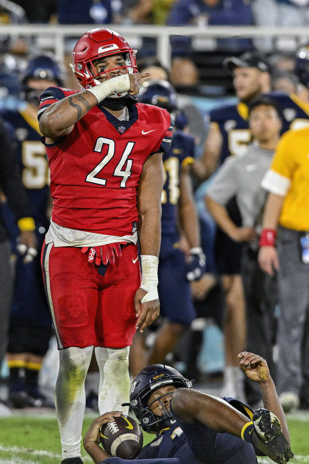 Photo Gallery – Football in Boca Raton Bowl | A Sea of Red