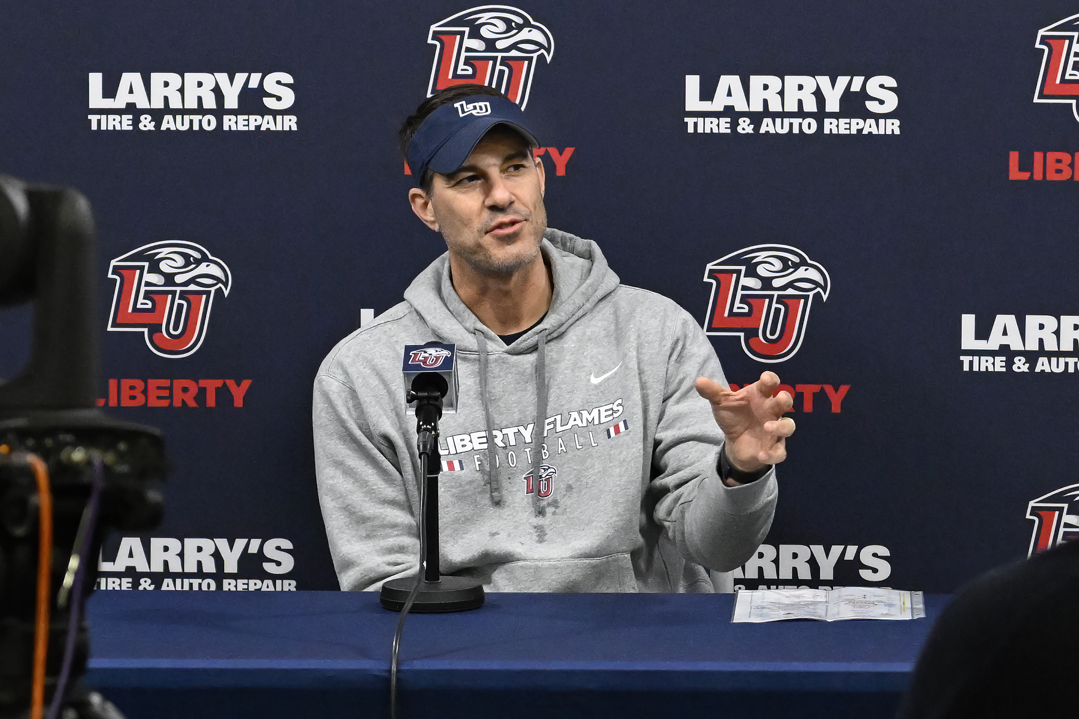 Liberty football focusing on “earning” this spring | A Sea of Red