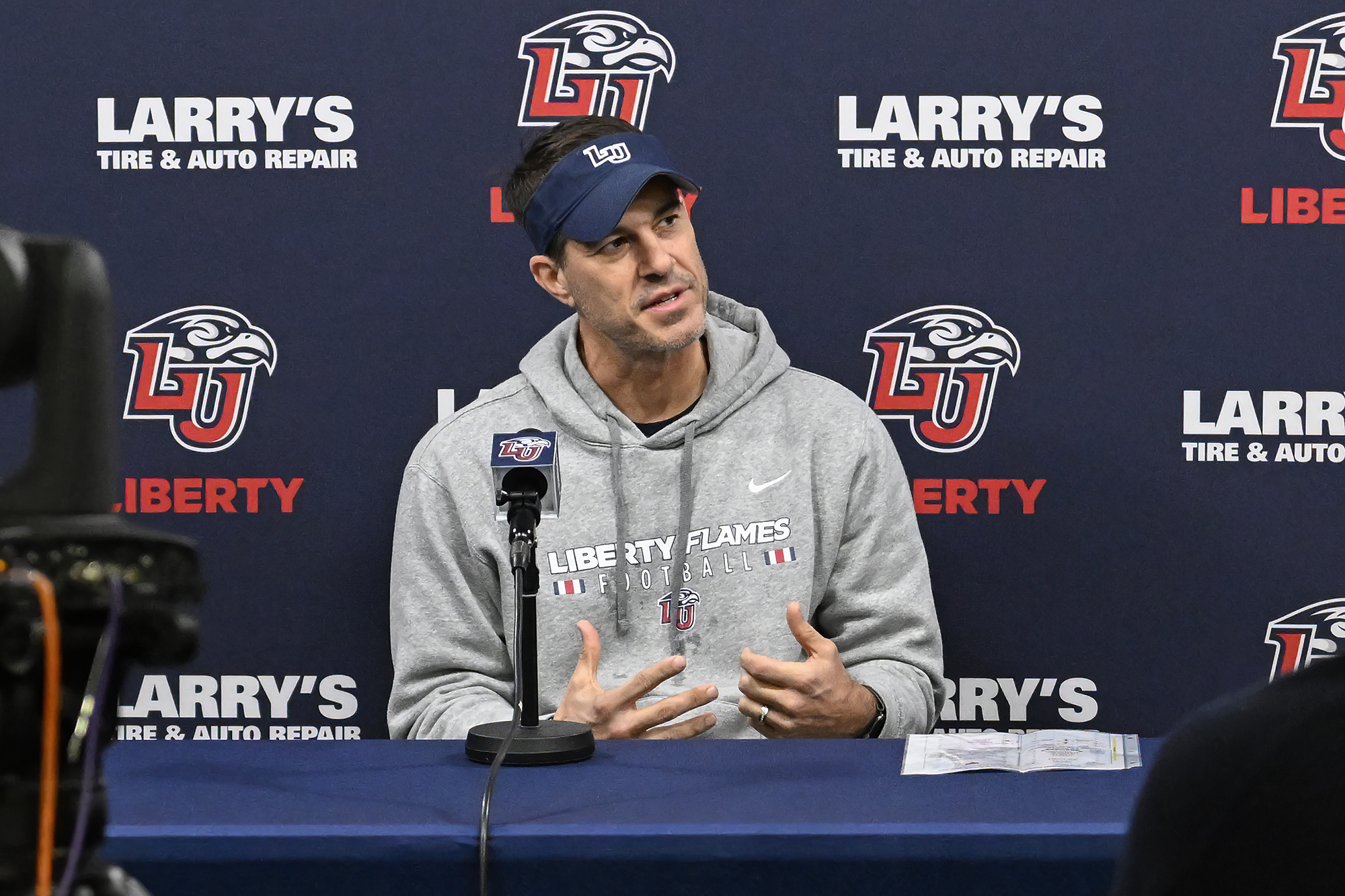 Liberty rolls to 55-27 win at Buffalo | A Sea of Red