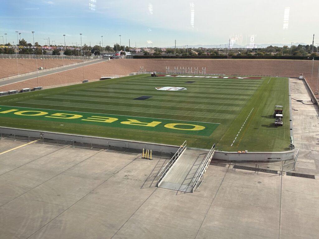 Exclusive Photo Gallery of State Farm Stadium, Fiesta Bowl field design ...