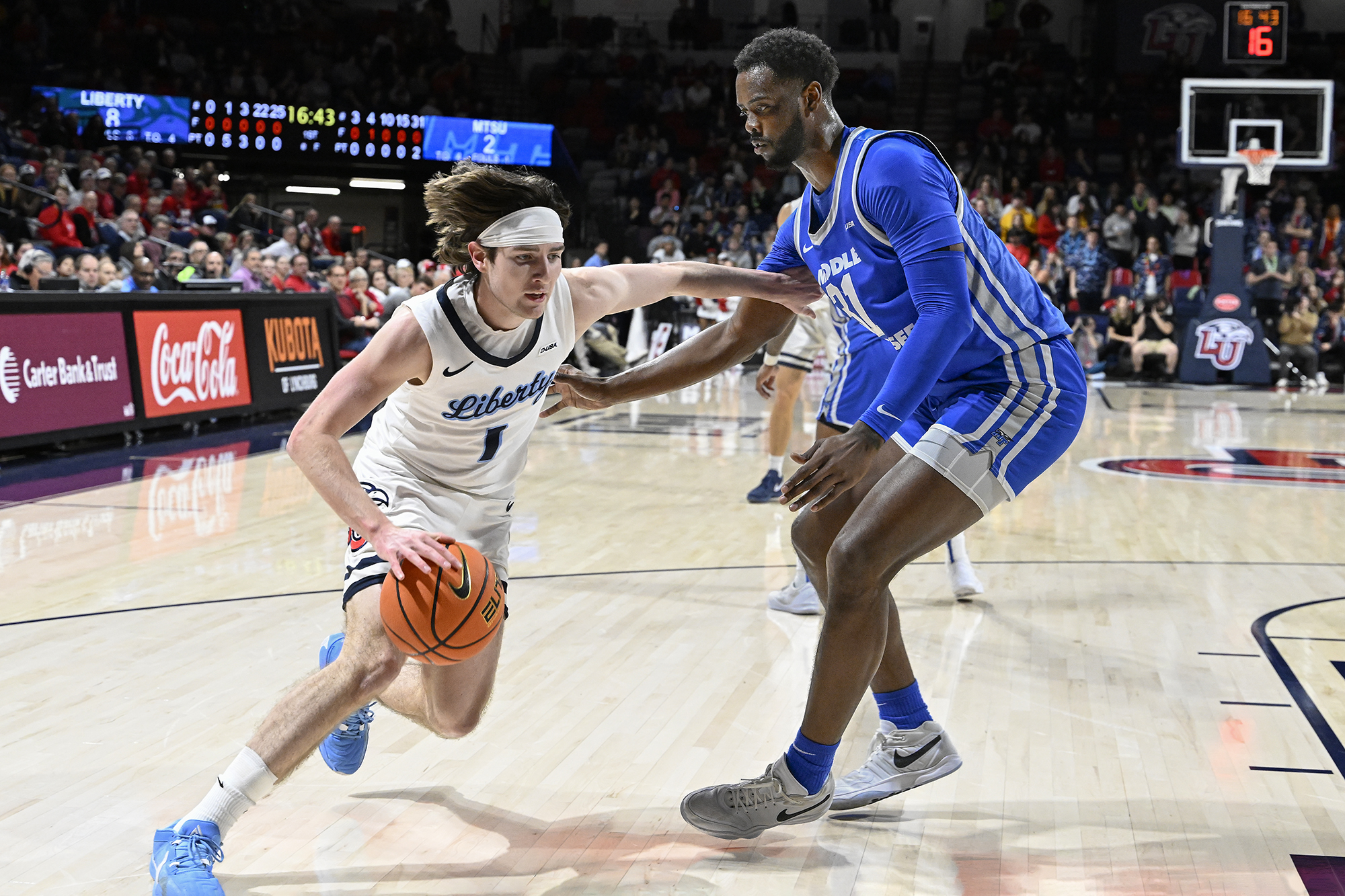 Liberty G Brody Peebles, F Ben Southerland, G Jaylen Davis have entered the transfer portal | A ...