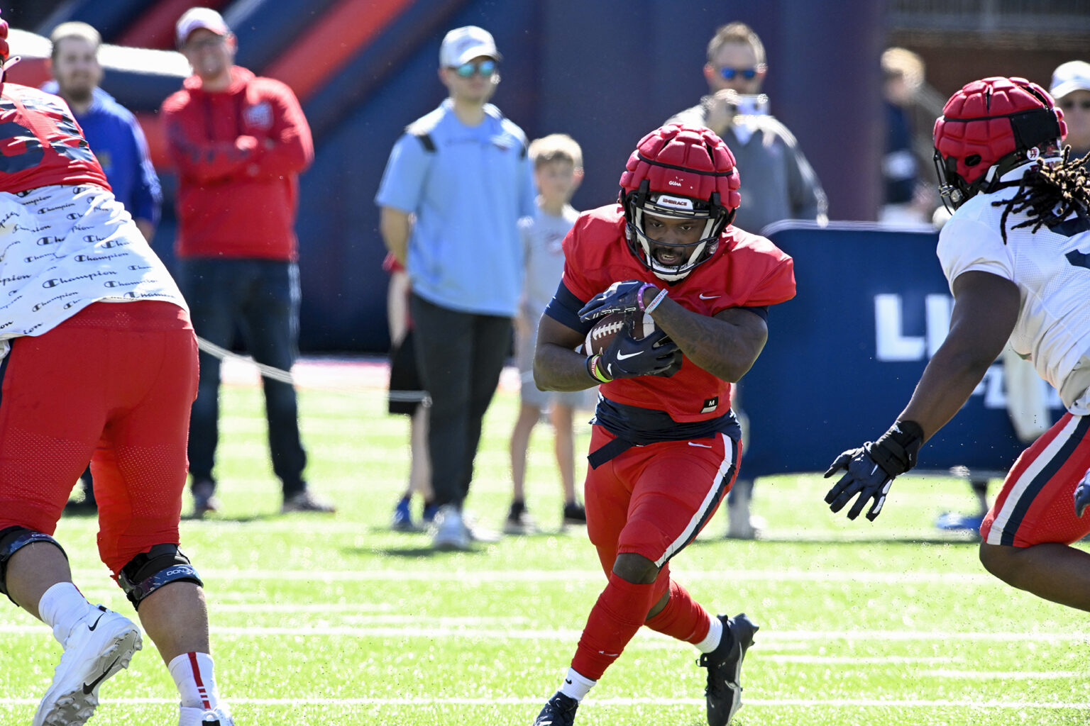 Liberty Football Spring Game Photo Gallery | A Sea of Red