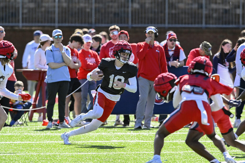 Liberty Football Spring Game Photo Gallery | A Sea of Red
