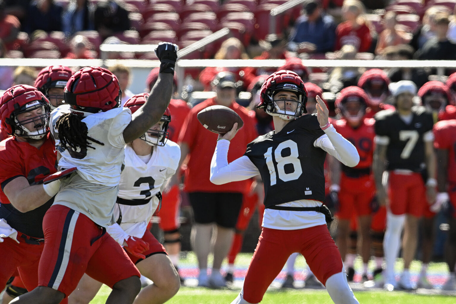 Liberty Football Spring Game Photo Gallery | A Sea of Red