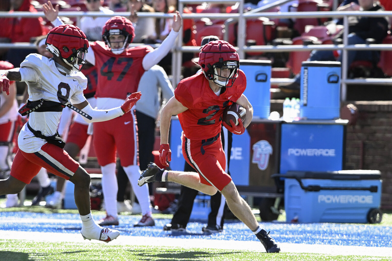 Liberty Football Spring Game Photo Gallery | A Sea of Red