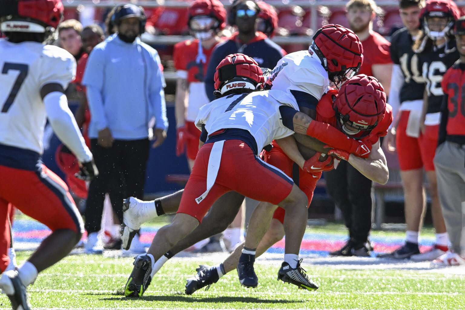 Liberty Football Spring Game Photo Gallery | A Sea of Red