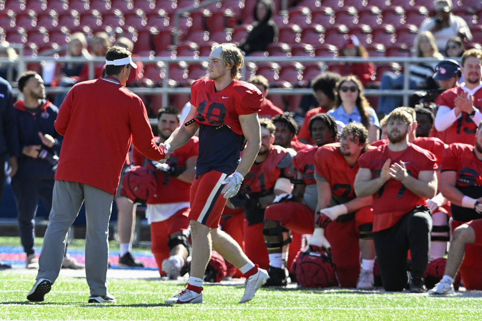 Liberty Football Spring Game Photo Gallery | A Sea of Red