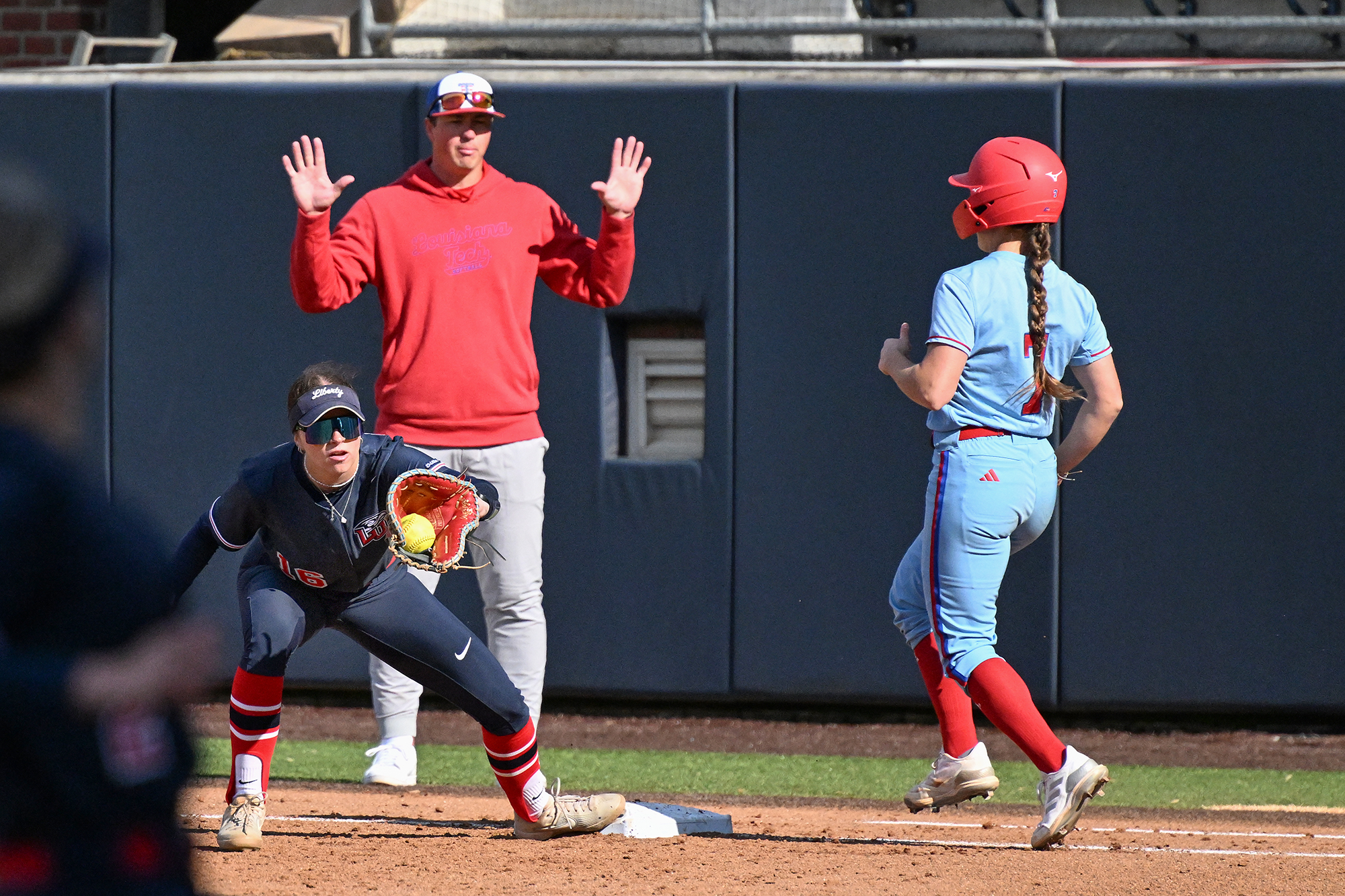 Liberty softball posts three straight shutouts in series sweep of ...