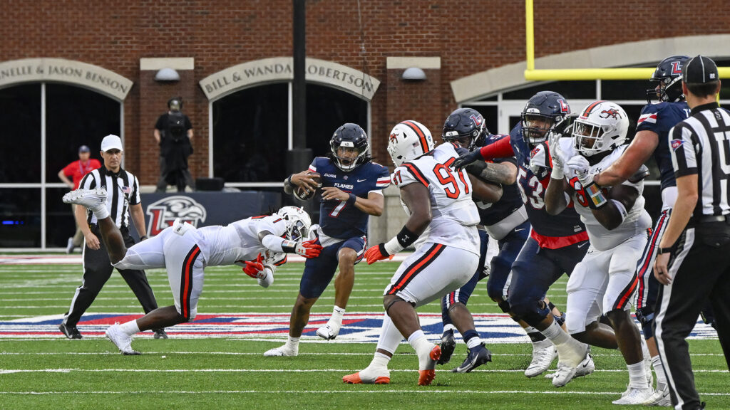 Liberty football Photo Gallery vs Campbell | A Sea of Red