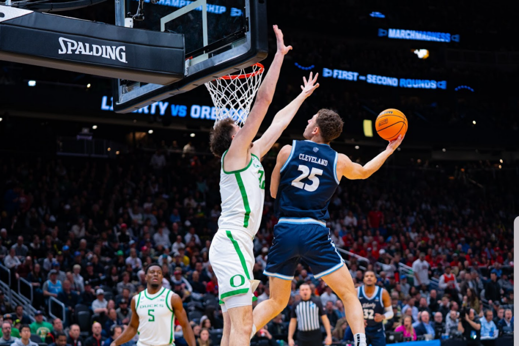 Photo Gallery – Liberty NCAA Tournament vs Oregon | A Sea of Red